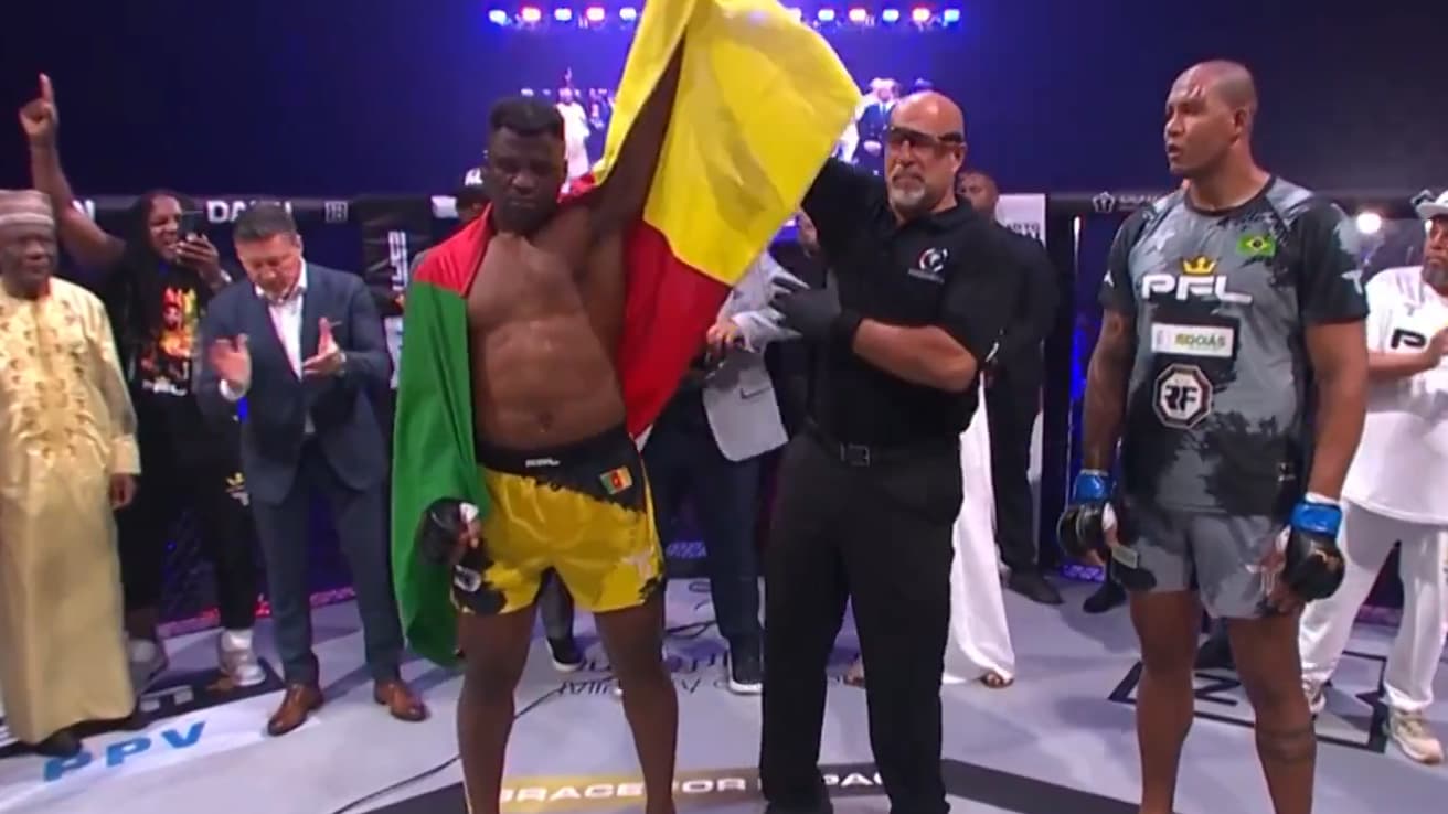 PFL: Francis Ngannou plie l'affaire en moins d'un round pour son grand ...
