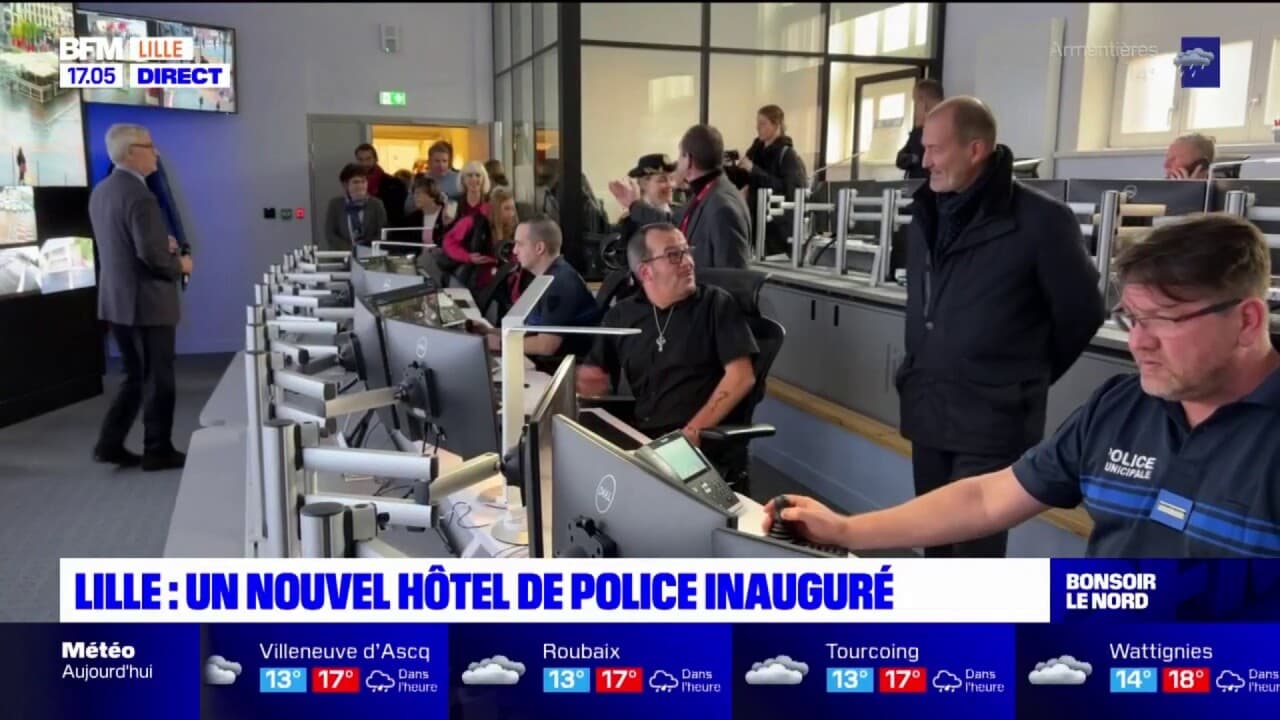 Lille: un nouvel hôtel de police inauguré