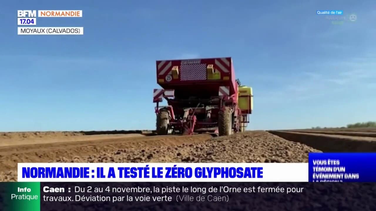 Normandie: il dresse un bilan après avoir testé le zéro glyphosate ...