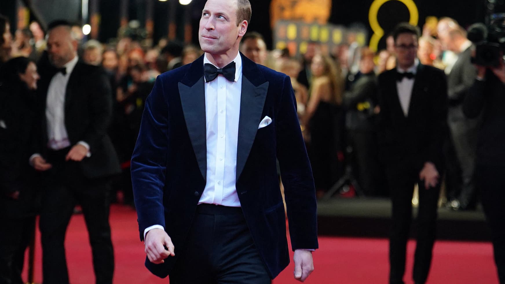 Le prince William s'est rendu à la cérémonie des Bafta, les Oscars ...