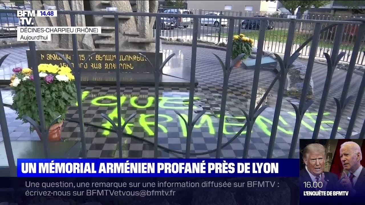 Un mémorial arménien profané à Décines près de Lyon Un mémorial arménien profané à Décines près de Lyon