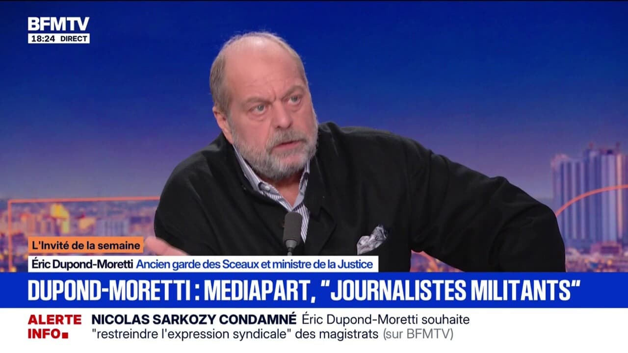 "C'est scandaleux": Éric Dupond-Moretti réagit aux propos de Manon ...