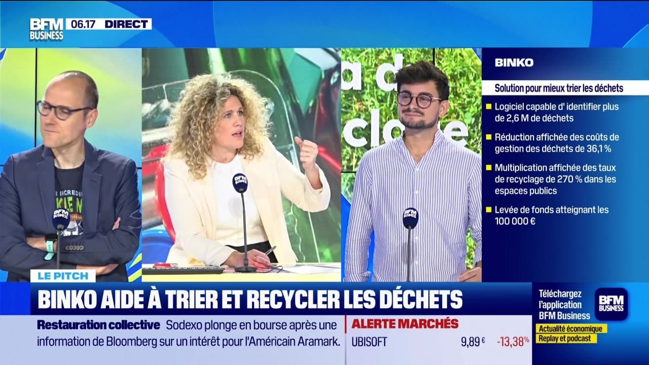 Le Pitch : Binko, solution pour mieux trier les déchets - 27/09