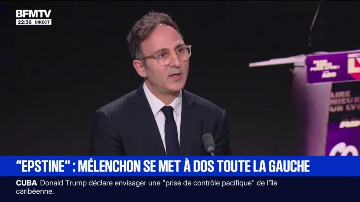 “Epstine”: "J'estime que Jean-Luc Mélenchon est un grand professionnel ...