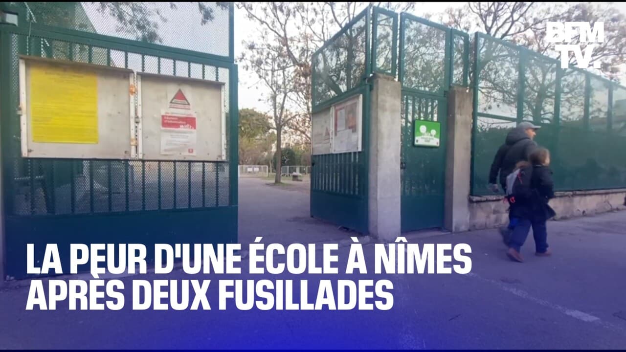 "On vit avec la peur": une école de Nîmes mise à l'arrêt par le trafic ...