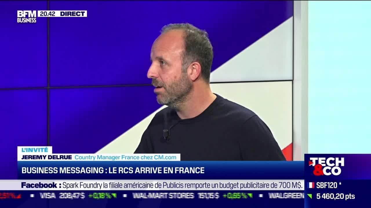 Jeremy Delrue (CM.com) : Business Messaging, le RCS arrive en France ...