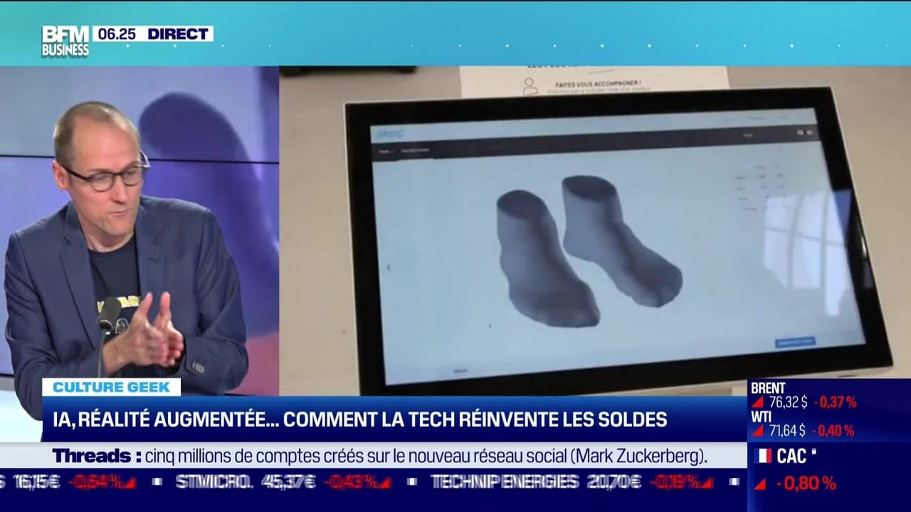 Culture Geek : IA, réalité augmentée... comment la tech réinvente les soldes, par Anthony Morel ...