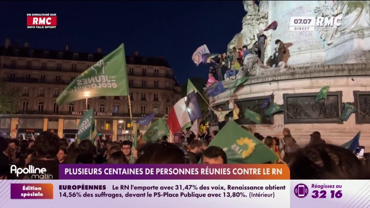 Plusieurs centaines de personnes réunies contre le RN
