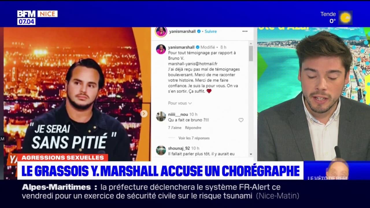 Yanis Marshall annonce déposer plainte contre Bruno Vandelli pour ...
