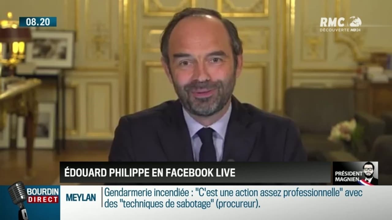 Président Magnien ! : Édouard Philippe en Facebook live - 27/10