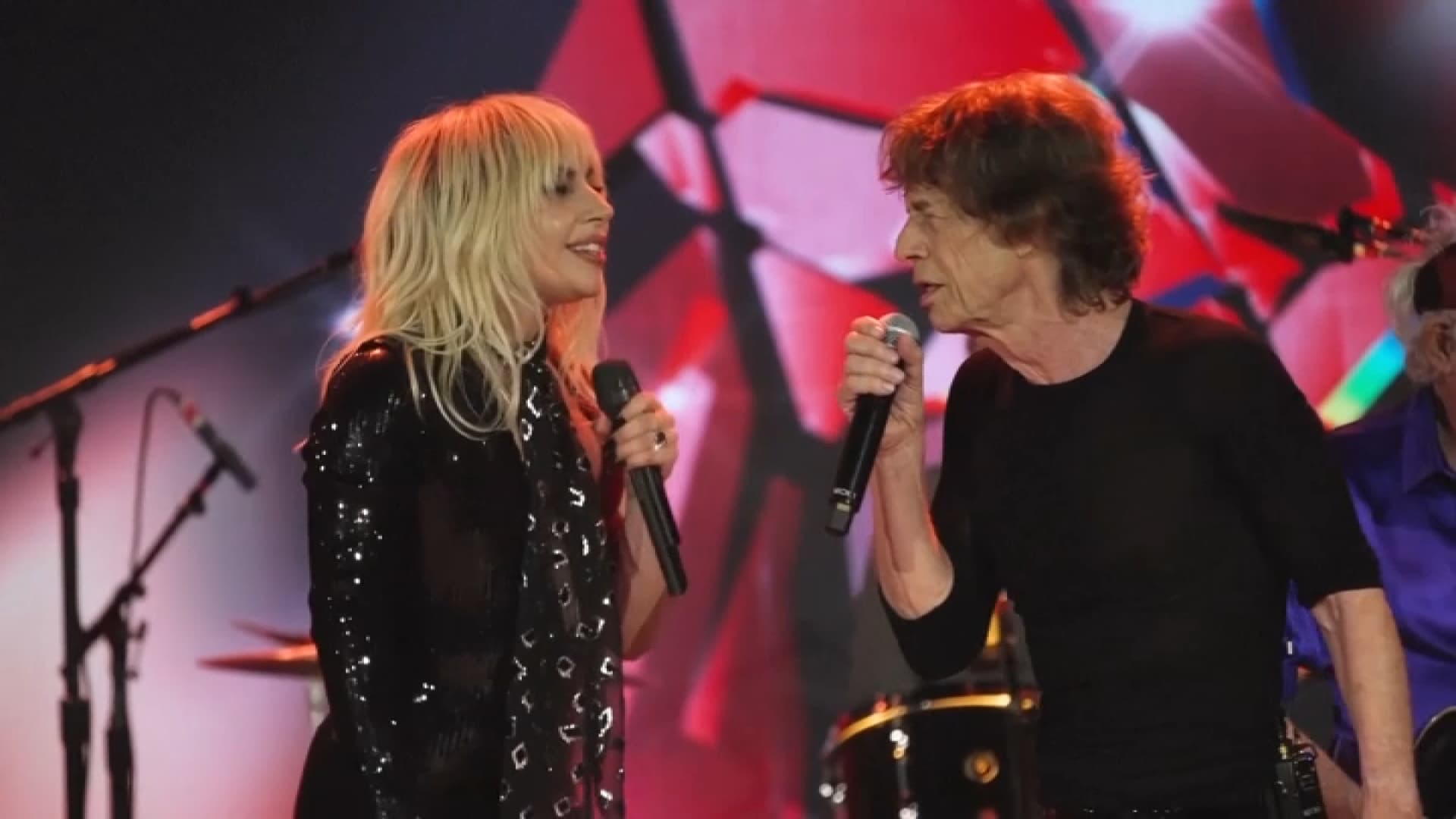 Lady Gaga en duo avec les Rolling Stones pour le lancement de leur ...