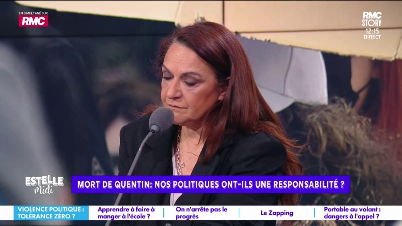 Mort de Quentin/Responsabilité des politiques : "Je trouve les propos ...