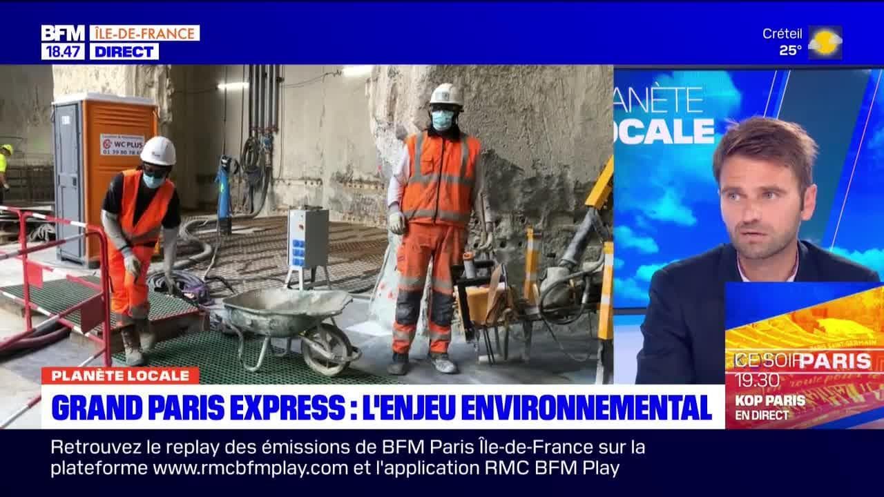 Planète Locale du lundi 12 juin - Grand Paris Express : l'enjeu environnemental