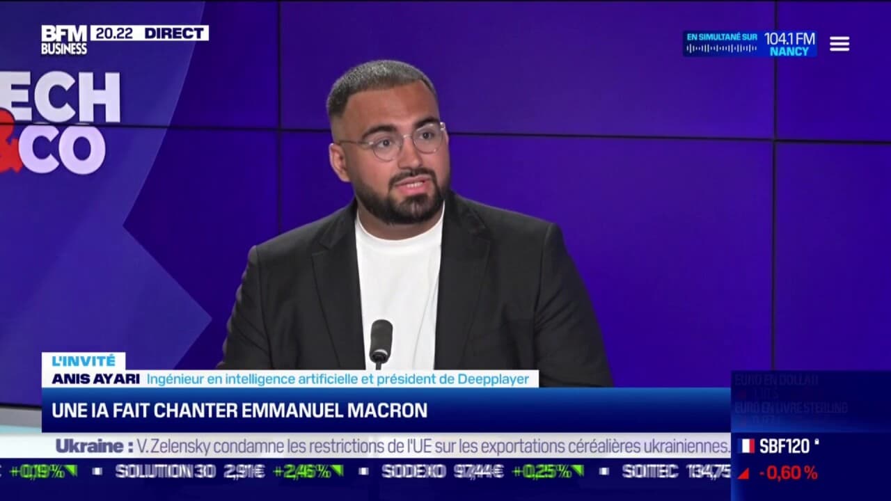 Une IA fait chanter @EmmanuelMacron