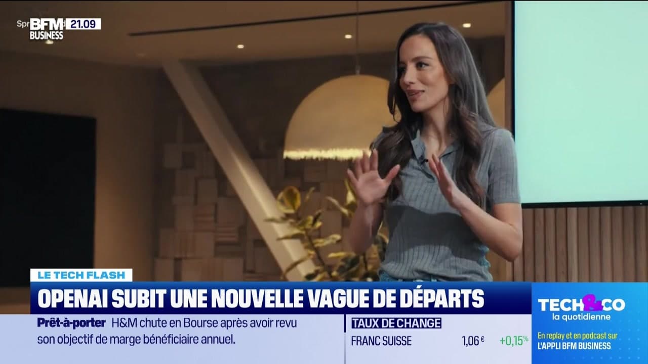 Le Tech Flash : OpenAI subit une nouvelle vague de départs par Léa Benaim - 26/09