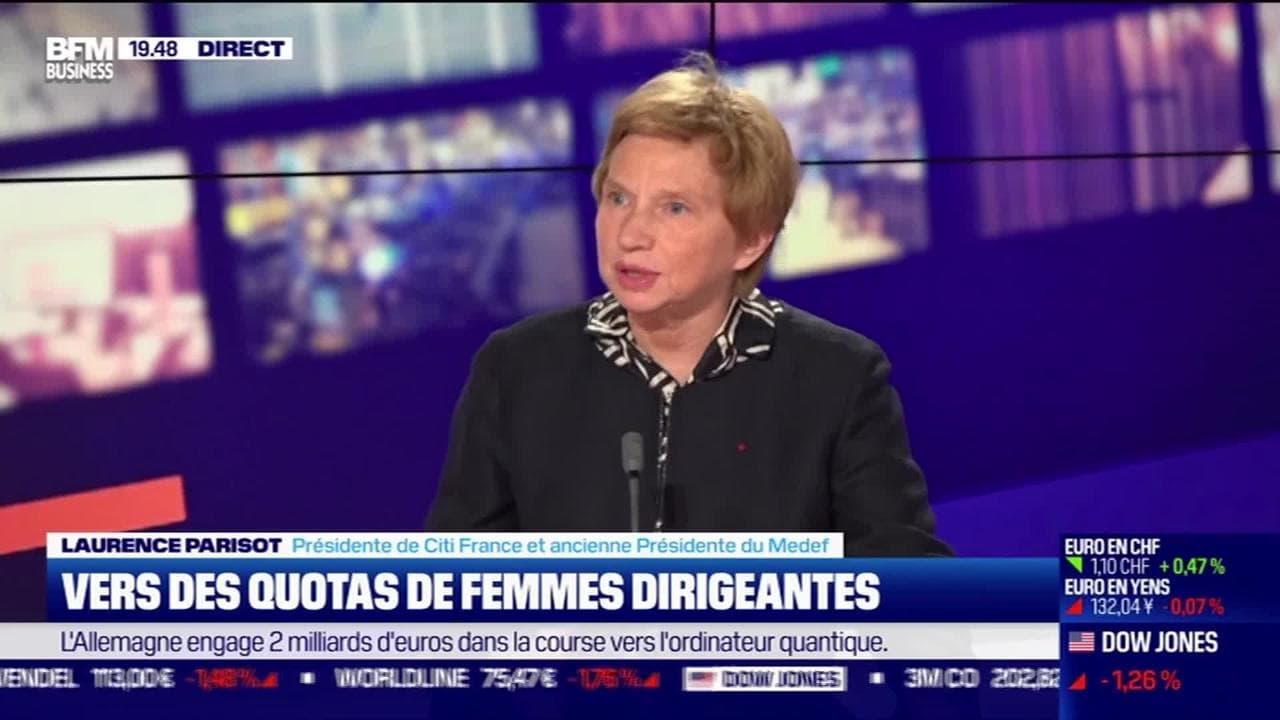 Laurence Parisot (Citi France) : Vers des quotas de femmes dirigeantes ...