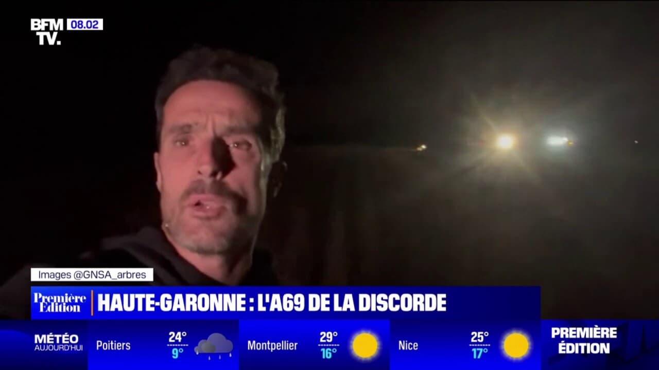 Autoroute A69: une centaine de gendarmes bloquent une route, les ...