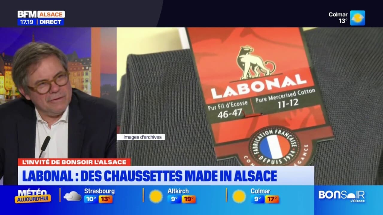 Alsace: l'entreprise de chaussettes Labonal fête ses 100 ans