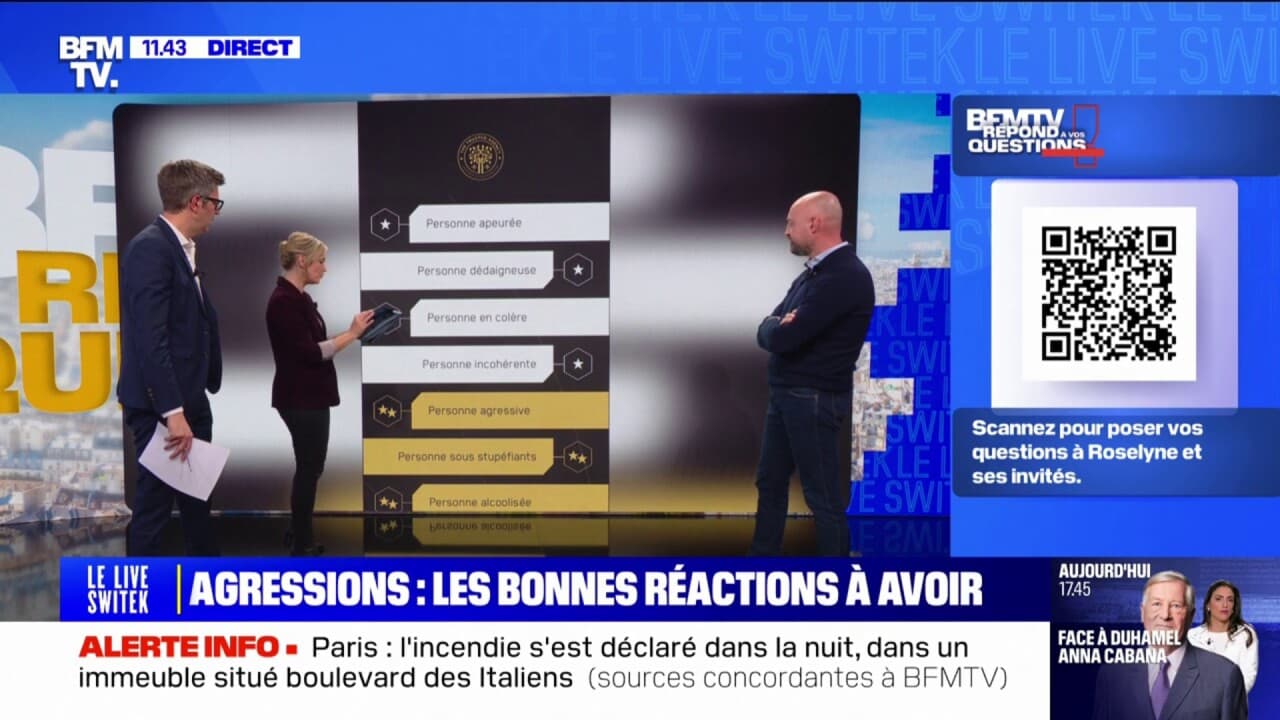 Quelles sont les bonnes réactions à avoir face à une agression? BFMTV ...