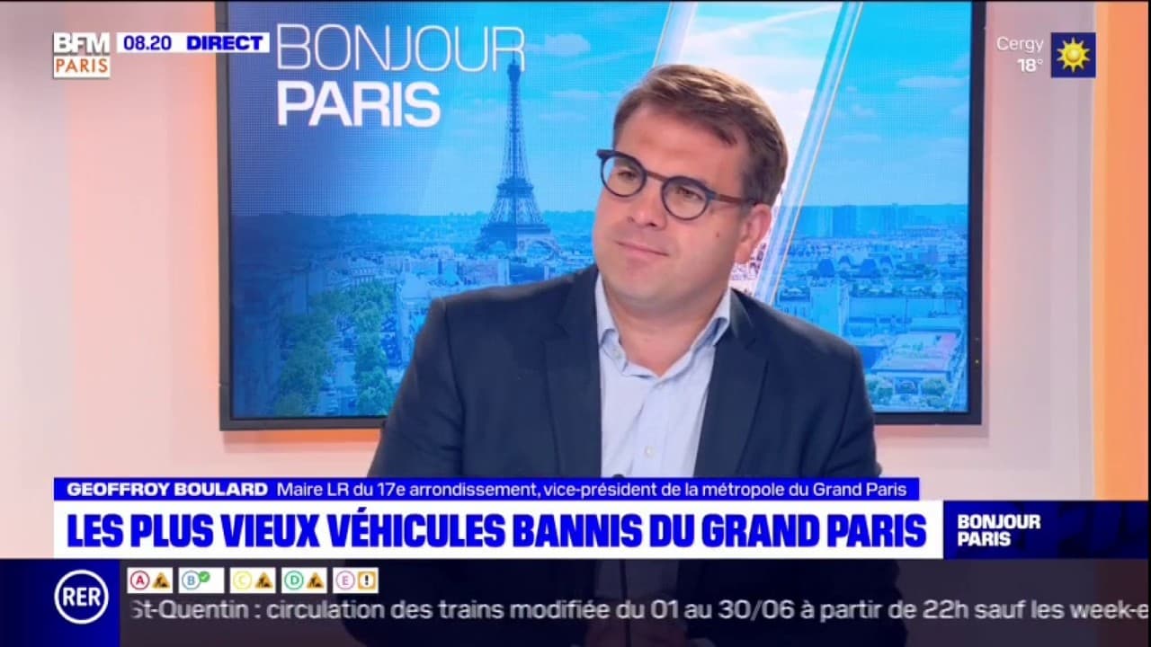 Pour Geoffroy Boulard, la nouvelle ZFE du Grand Paris, ce n'est pas "de ...