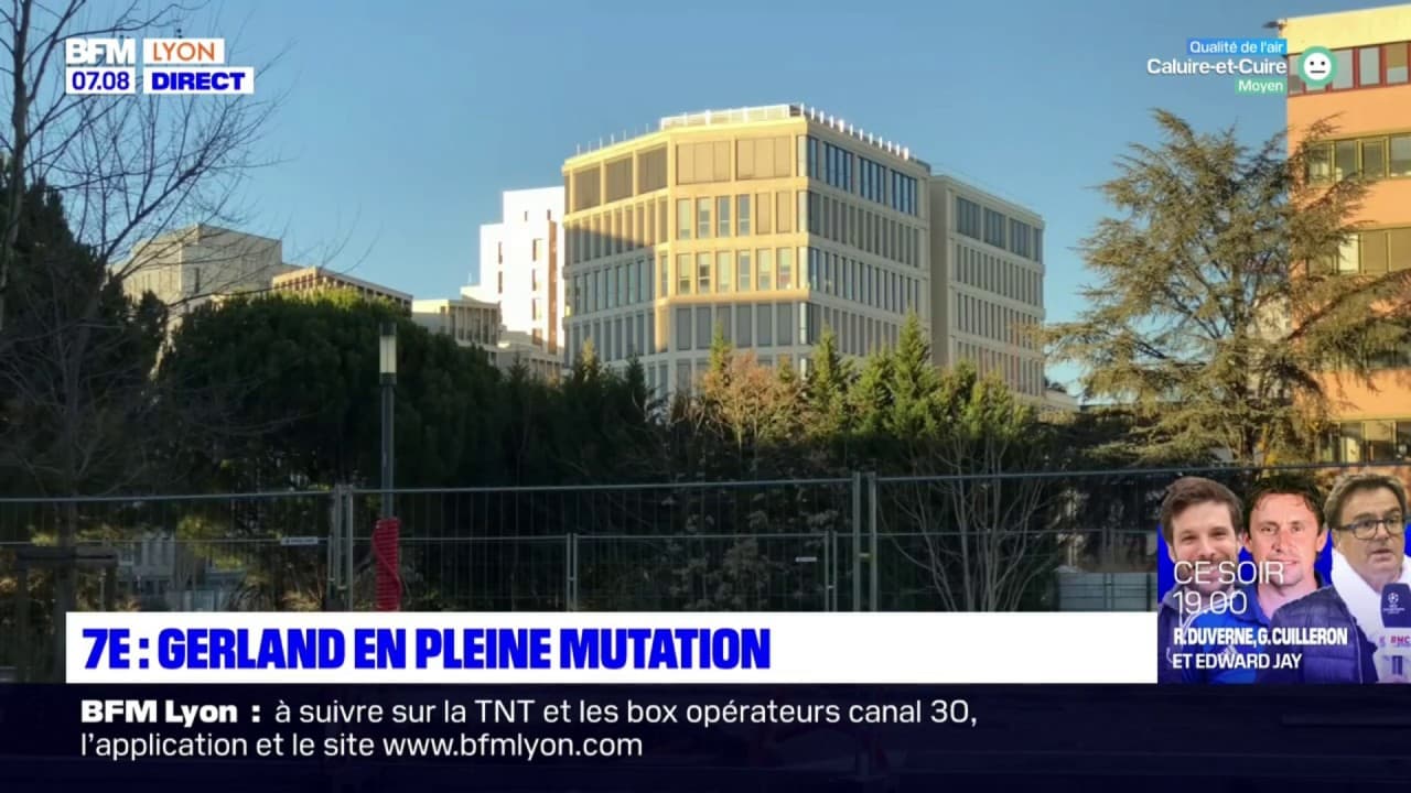 Lyon: le quartier de Gerland en pleine mutation