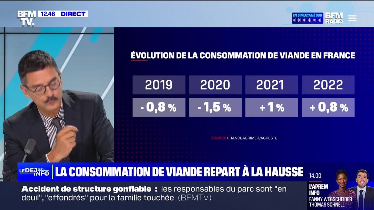La consommation de viande repart à la hausse - 01/08