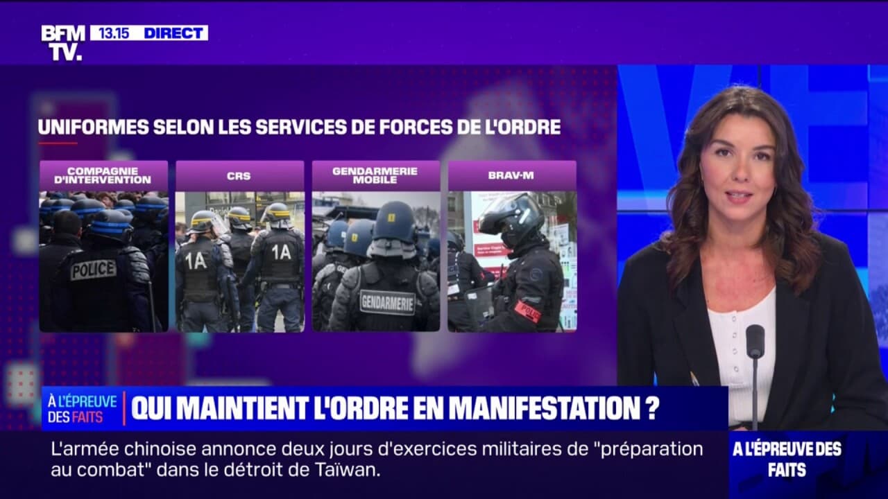 LA VÉRIF' - Comment distinguer les différents services des forces de l ...