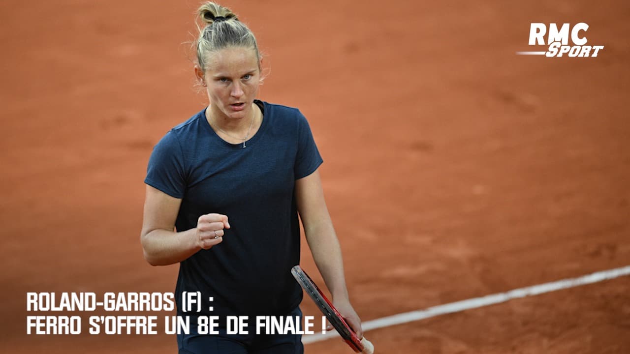 Roland-Garros (F) : Ferro s’offre un 8e de finale