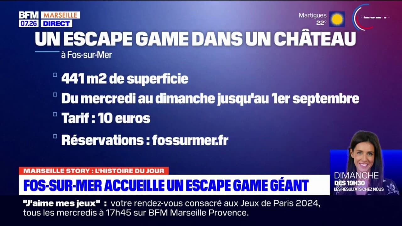 Fos-sur-Mer accueille un escape game géant