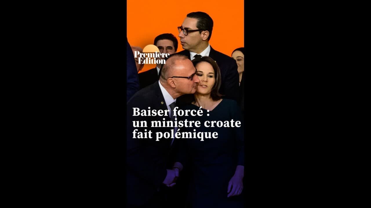 Un ministre croate fait polémique après un baiser envers son homologue ...
