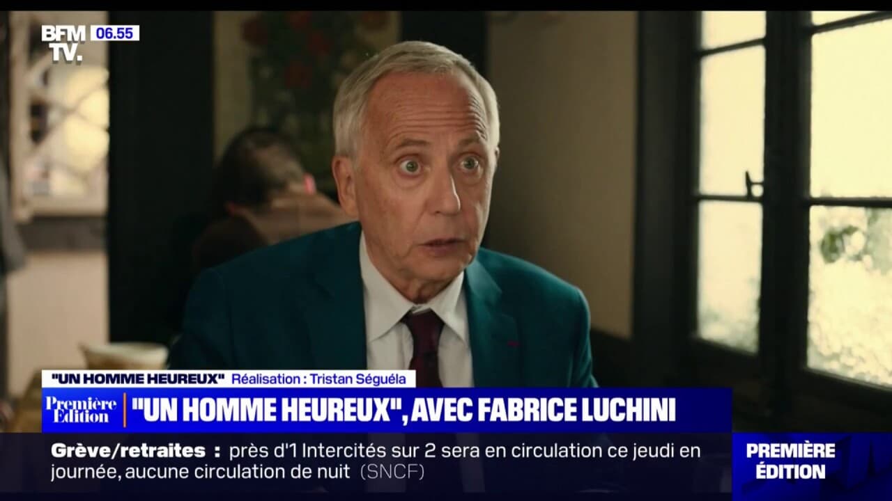 "Un homme heureux": la comédie avec Catherine Frot et Fabrice Luchini ...