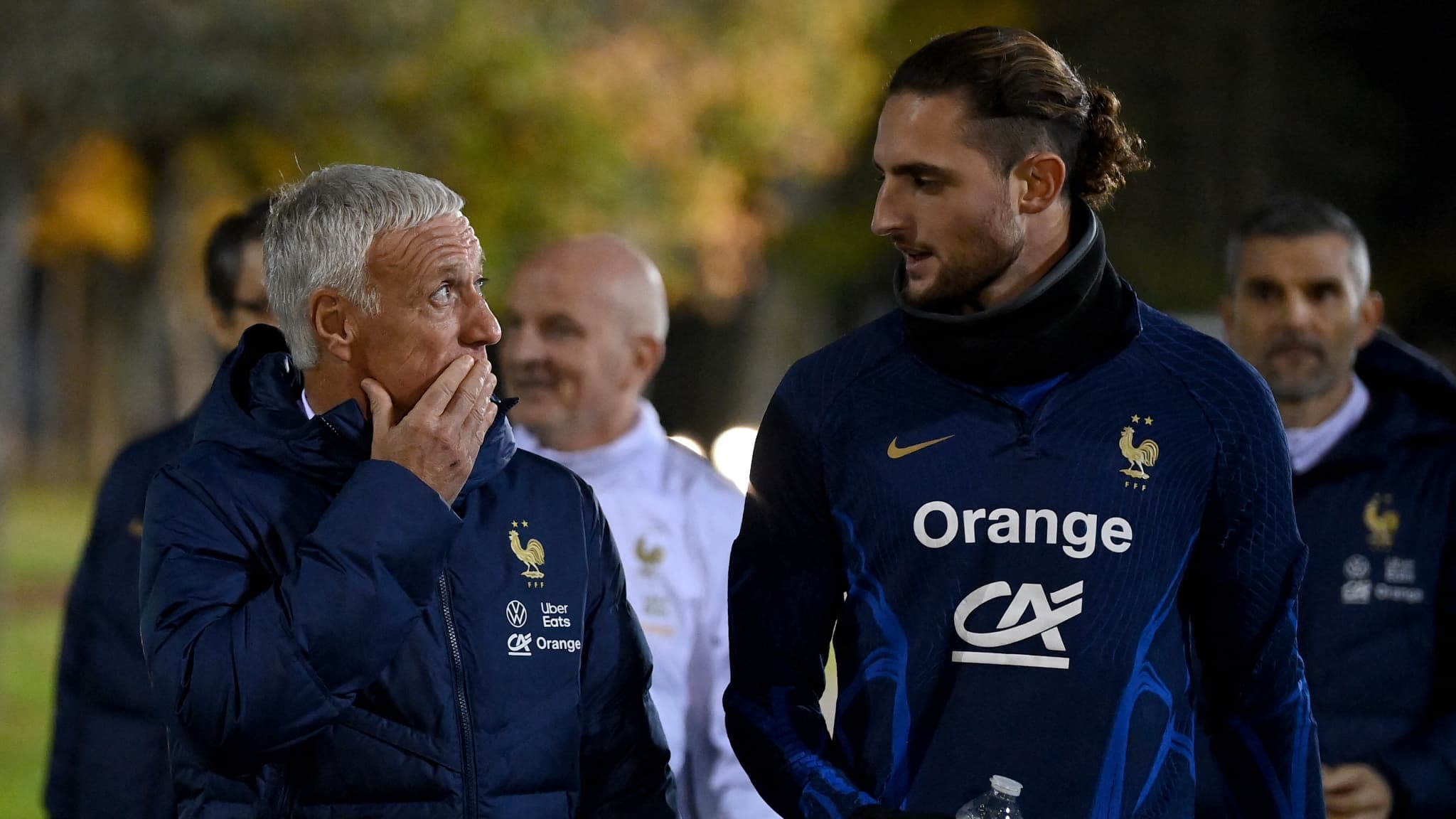 Equipe de France: "On est plus proches", Rabiot raconte l'évolution de sa relation avec Deschamps