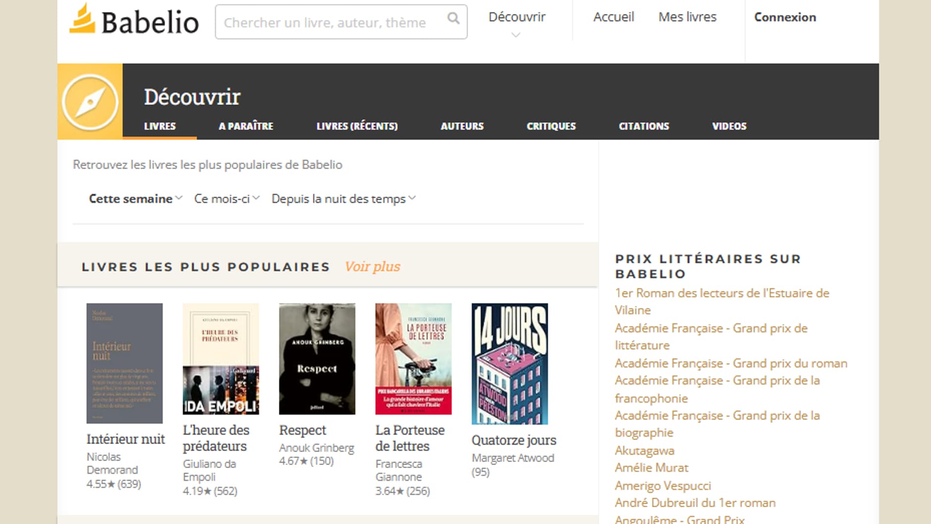 "On a un impact sur les ventes": comment la plateforme Babelio est ...