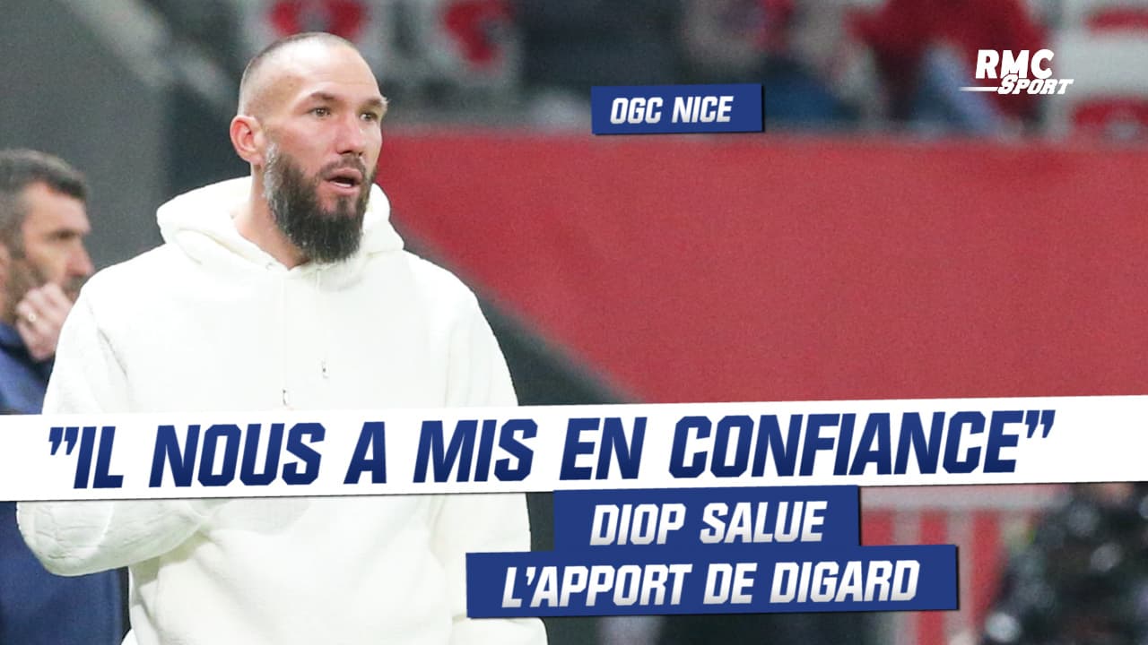 OGC Nice : "Il nous a mis en confiance", Diop loue l'apport de Digard