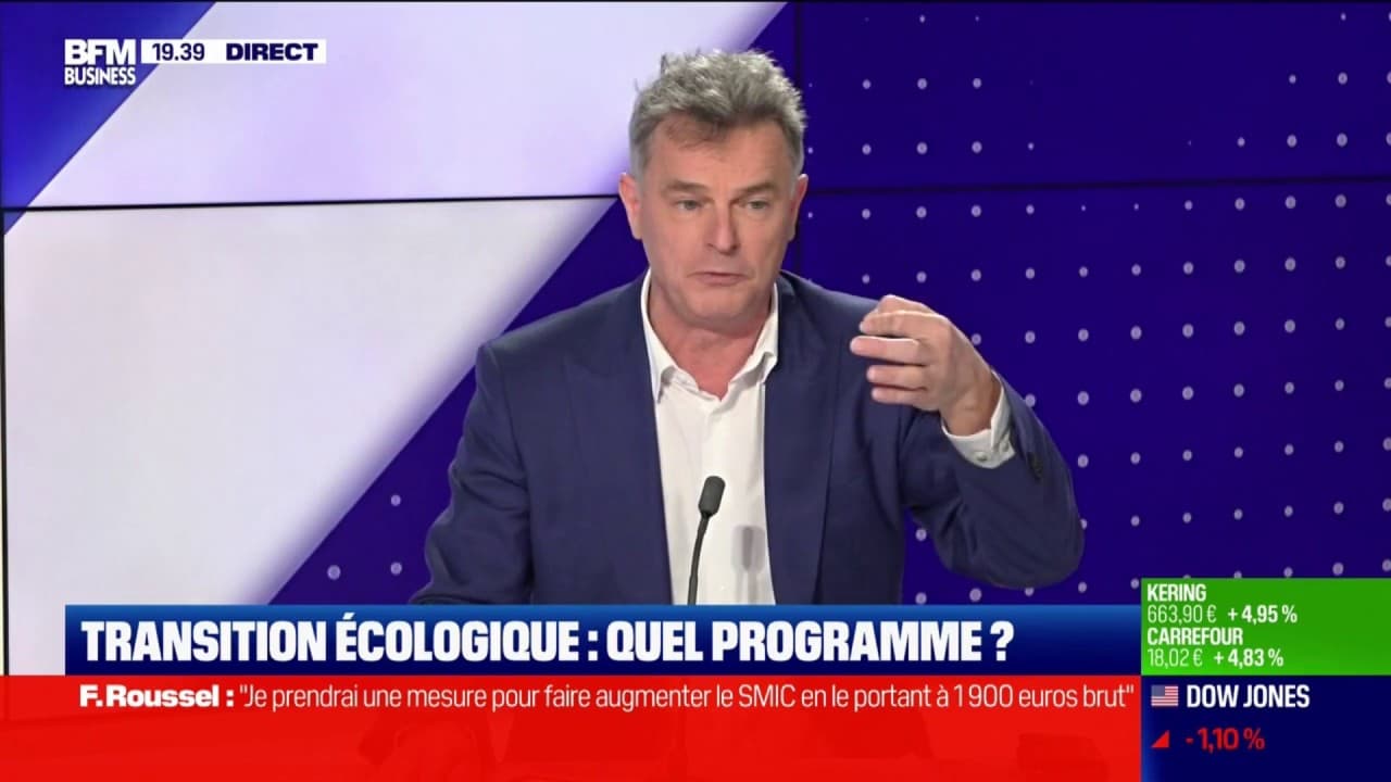 F.Roussel : “Je propose de baisser de 30% la facture énergétique"