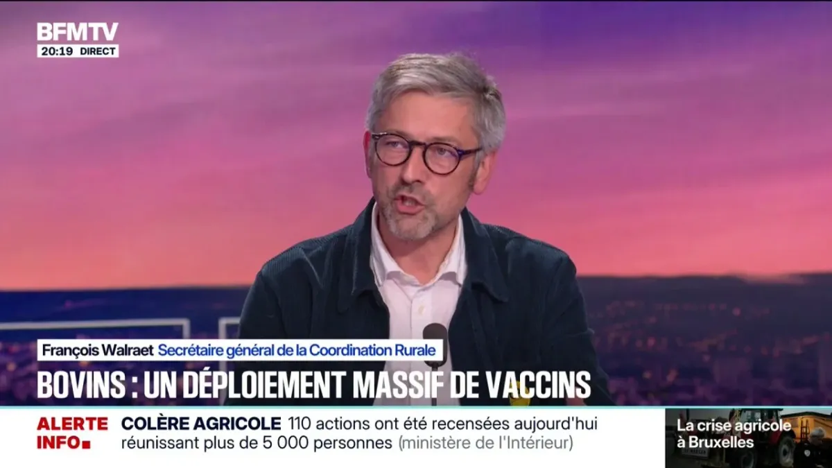François Walraet de la Coordination rurale estime que les rendez-vous ...