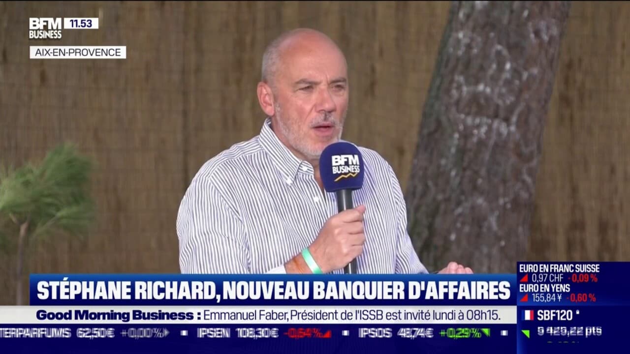 Stéphane Richard (ex-Orange), nouveau banquier d'affaires