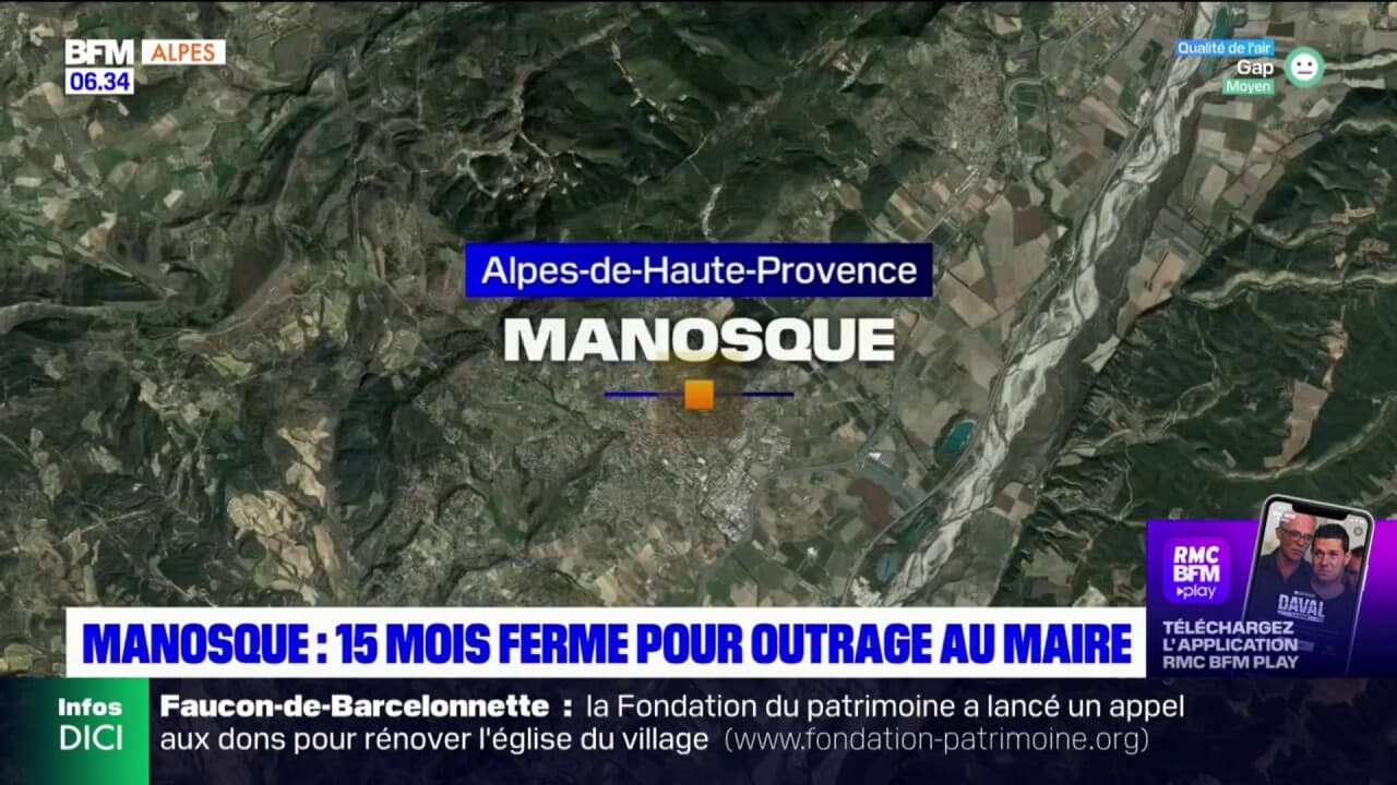 Manosque: l'homme qui a tenté d'intimider Camille Galtier a été ...