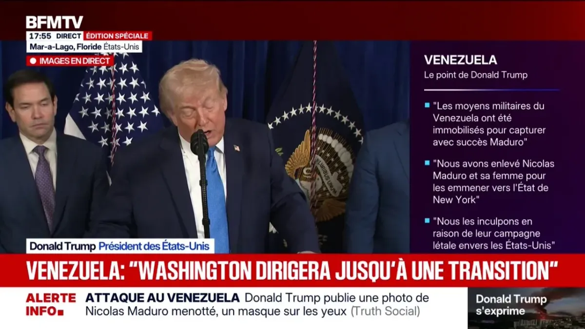 Capture de Nicolás Maduro: "Les actifs pétroliers des États-Unis vont ...