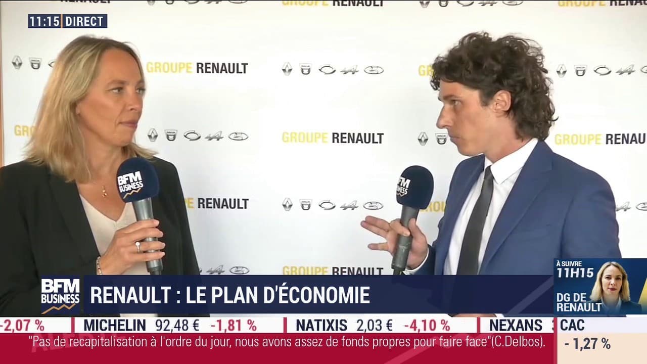 L'interview de Clotilde Delbos après la présentation du plan d'économie ...