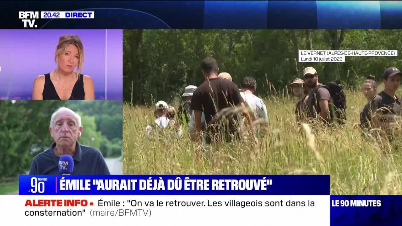 Émile “aurait dû être retrouvé dans ce périmètre” - 10/07