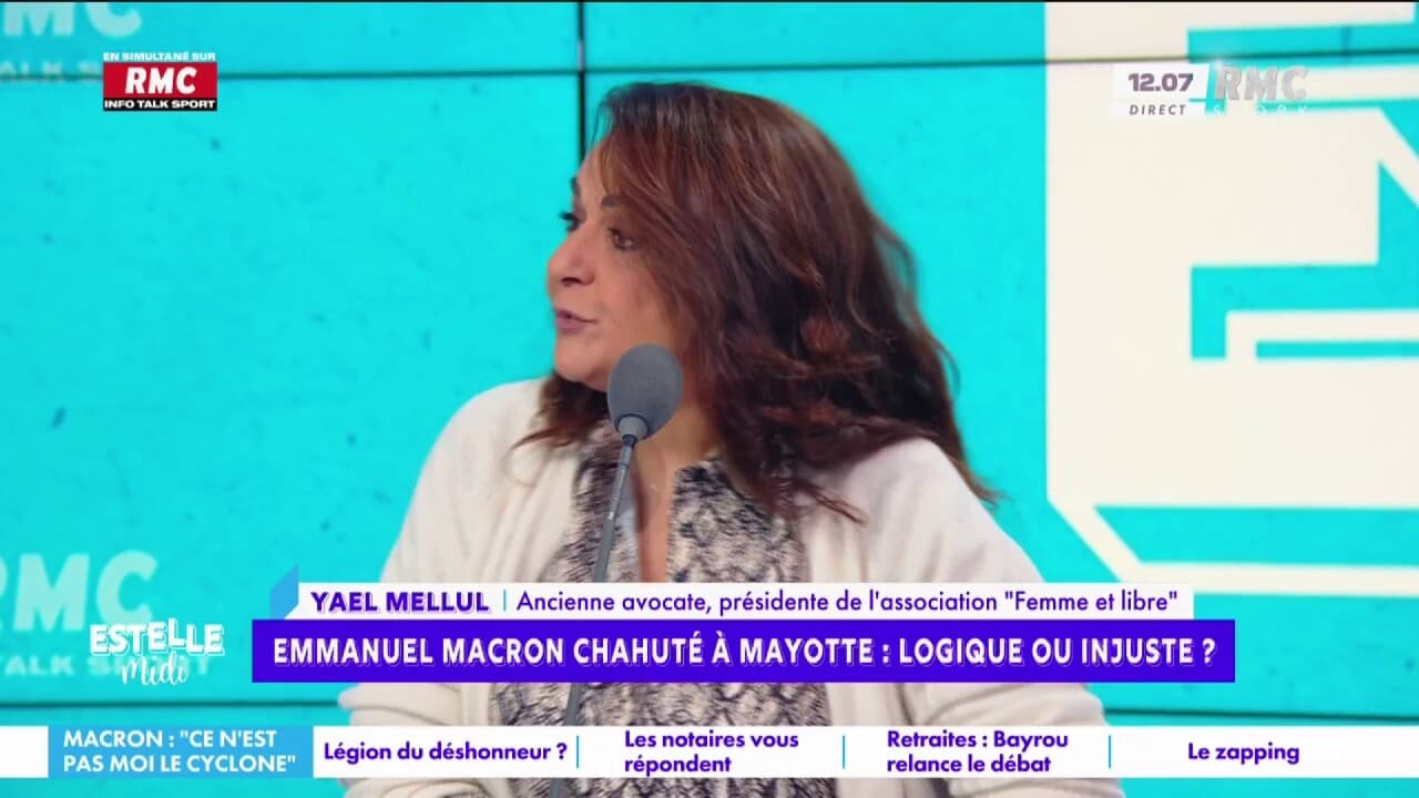 Emmanuel Macron chahuté à Mayotte : "C'est logique et tout à fait ...