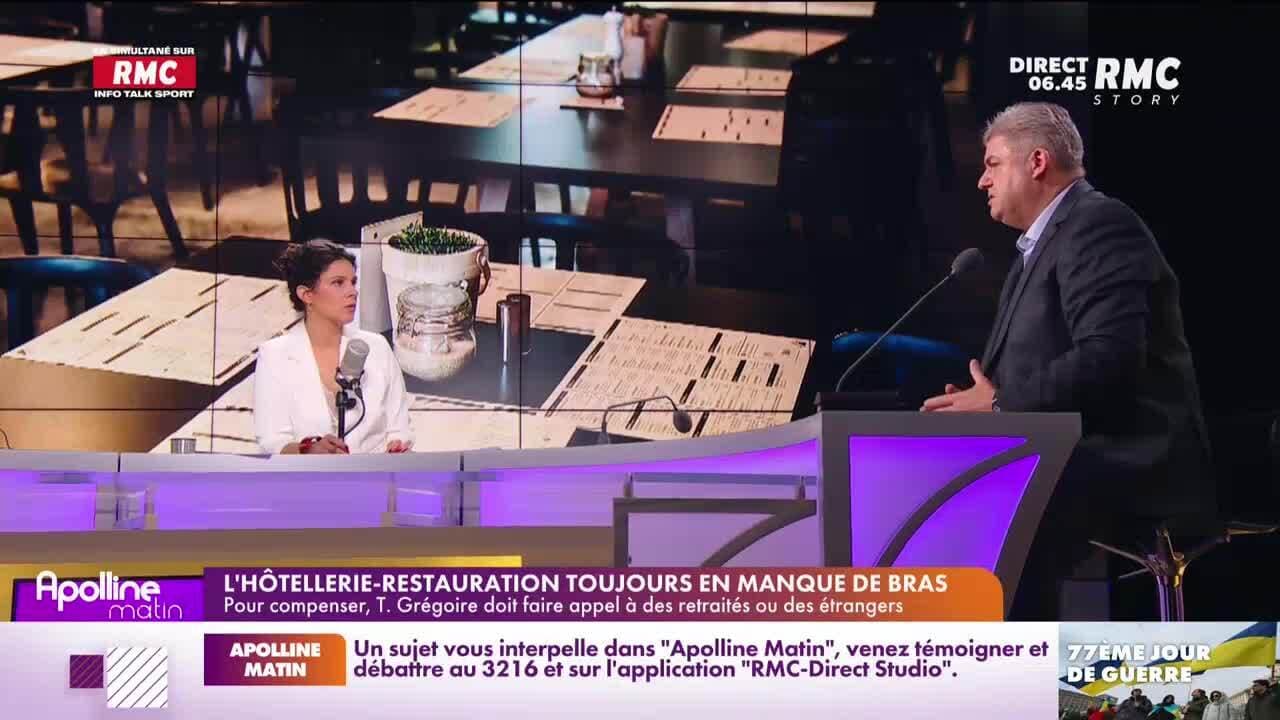 On peut tout dire sur RMC : L’hôtellerie-restauration toujours en manque de bras - 11/05