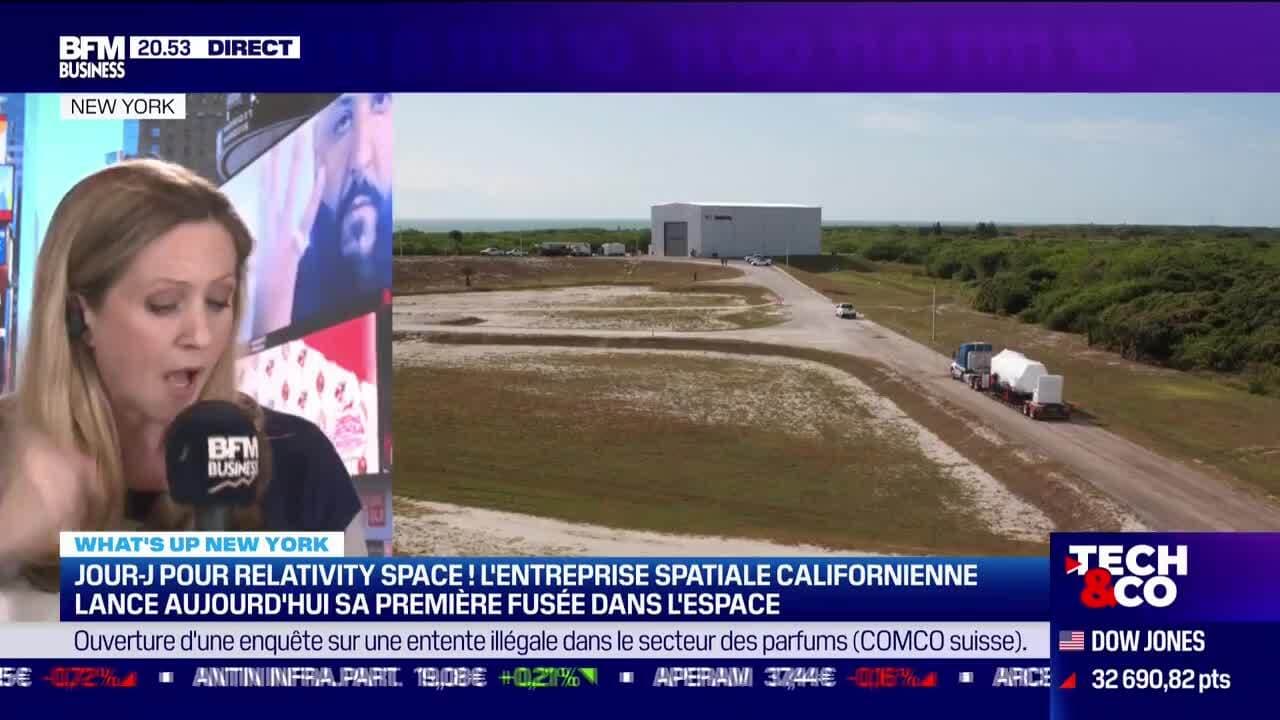 What's up New York : Relativity Space, l'entreprise spatiale californienne lance aujourd'hui sa ...