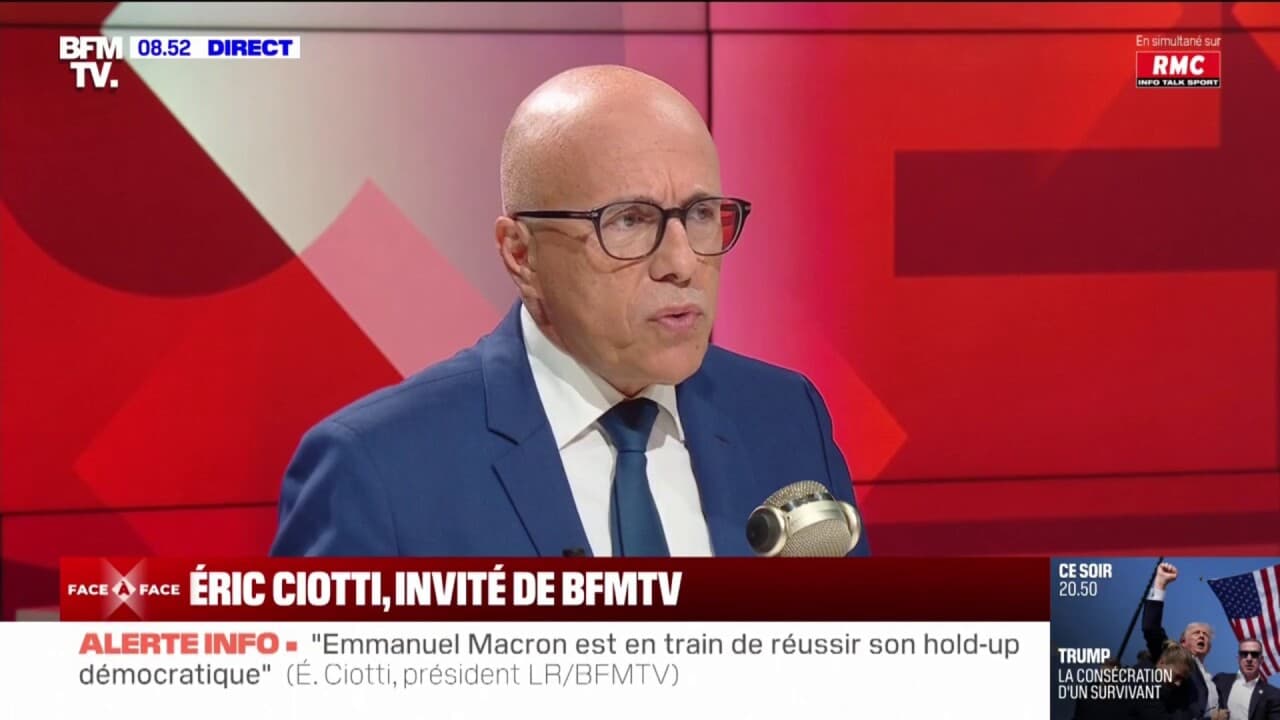 "C'est la drogue qui gangrène tout": Éric Ciotti réagit à l'incendie ...