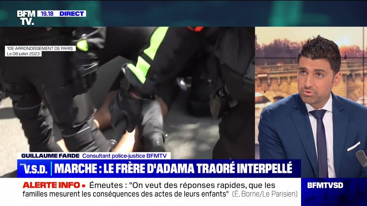Marche : le frère d'Adama Traoré interpellé - 08/07