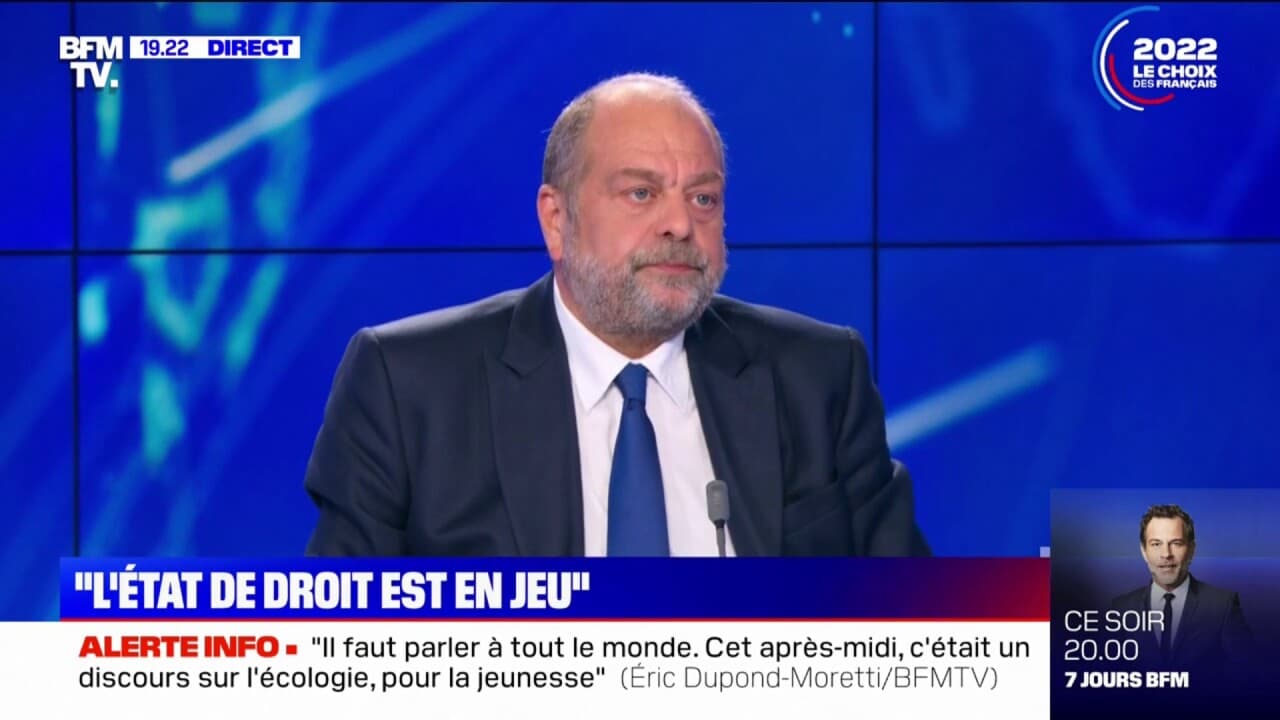 Éric Dupond Moretti Marine Le Pen Est Liée Avec La Russie