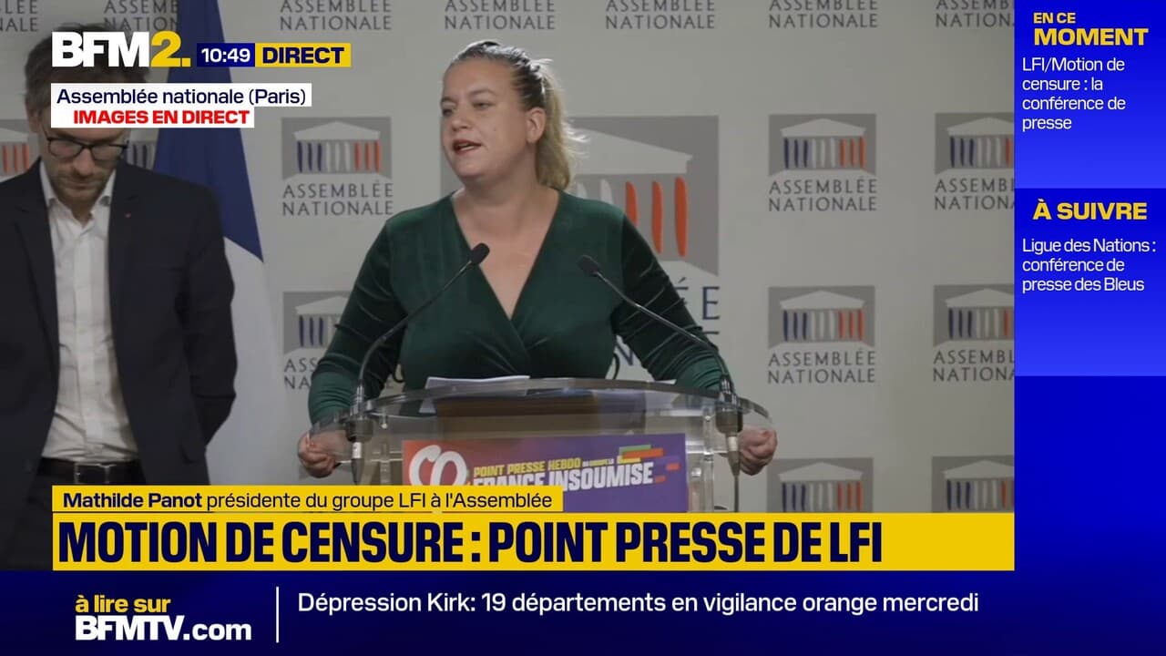 Mathilde Panot (LFI): “C’est madame Le Pen qui a sauvé Emmanuel Macron ...