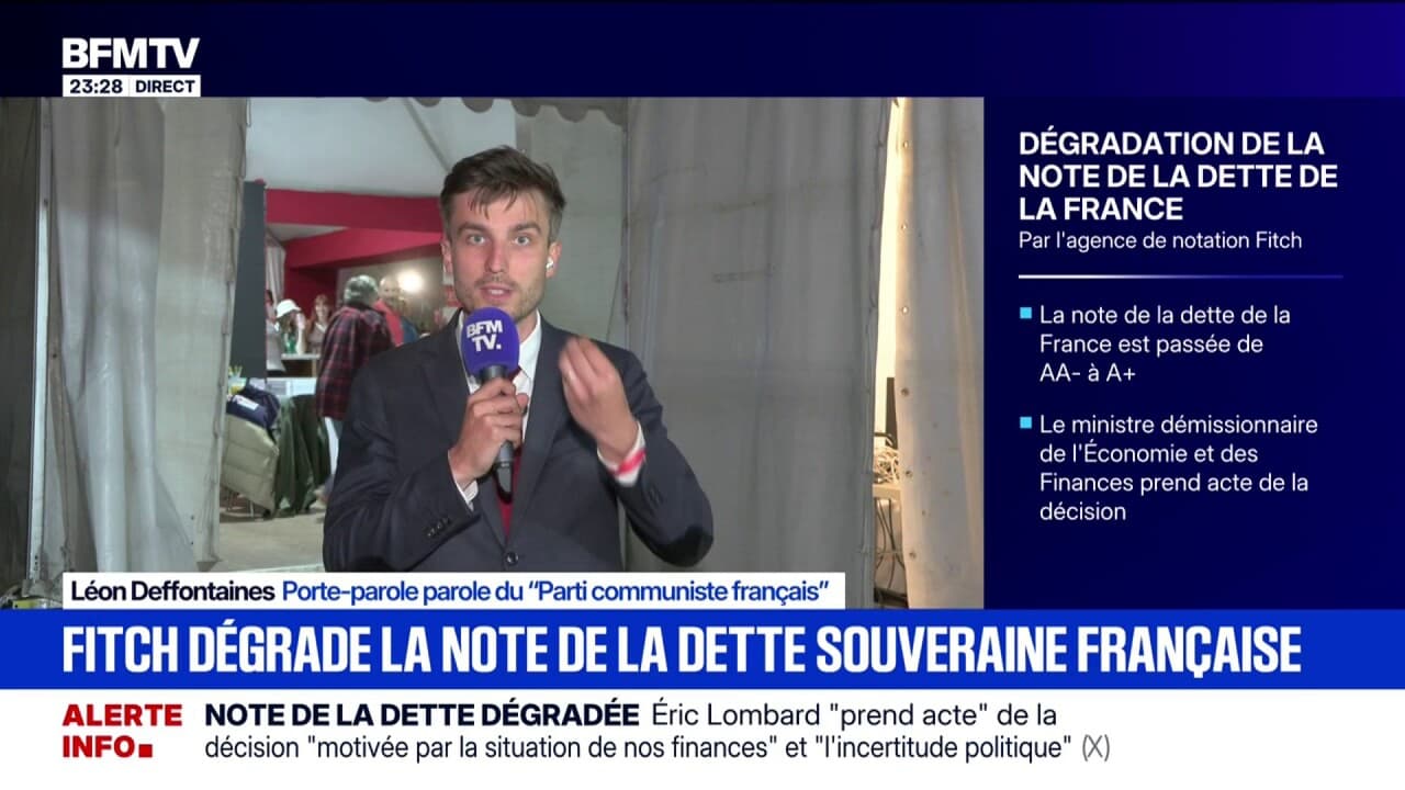 Note de la dette française dégradée: "Aujourd'hui le fond du problème ...