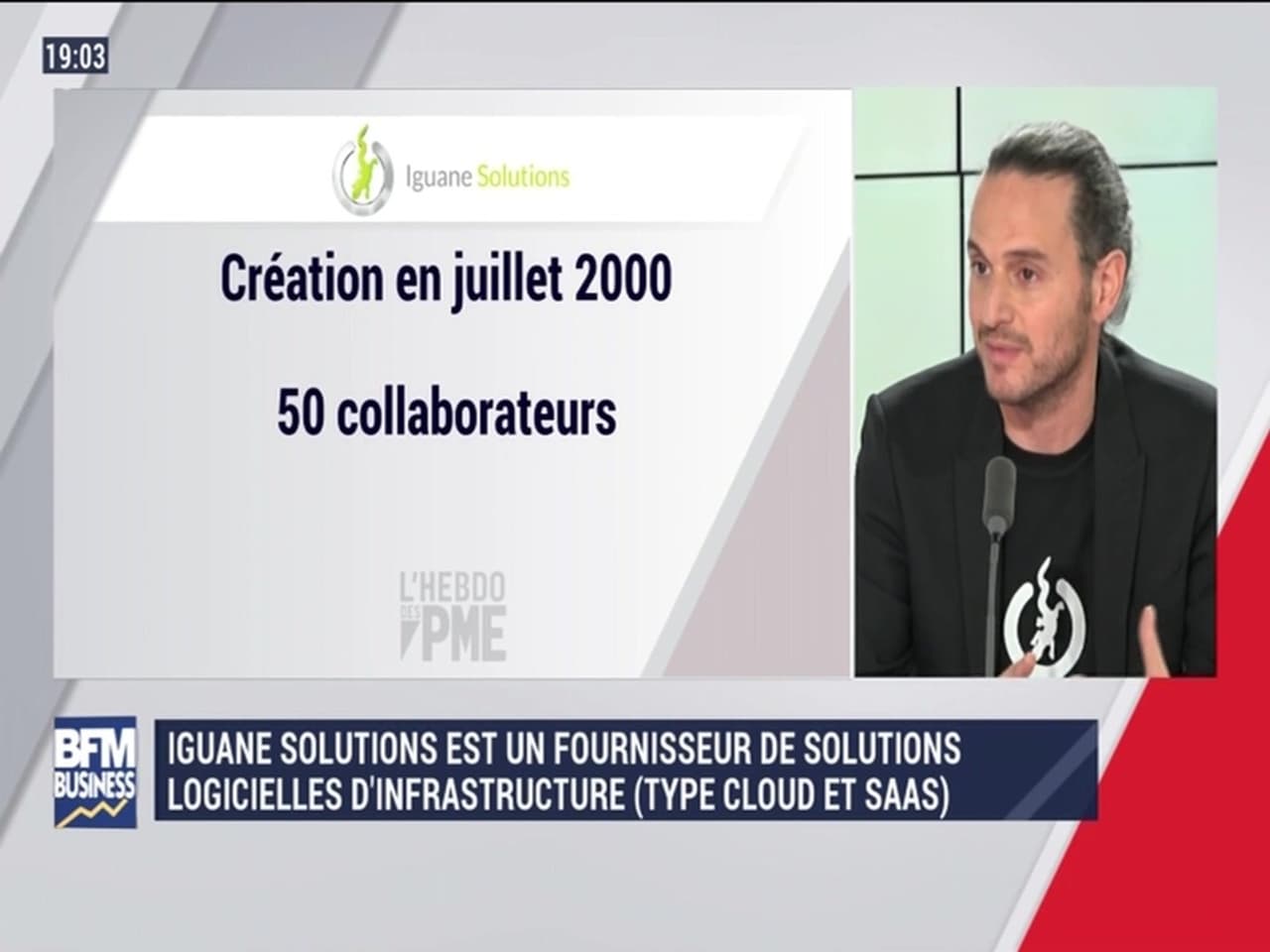 L’Hebdo des PME (1/4): entretien avec Stéphane Cohen, Iguane Solutions - 19/01